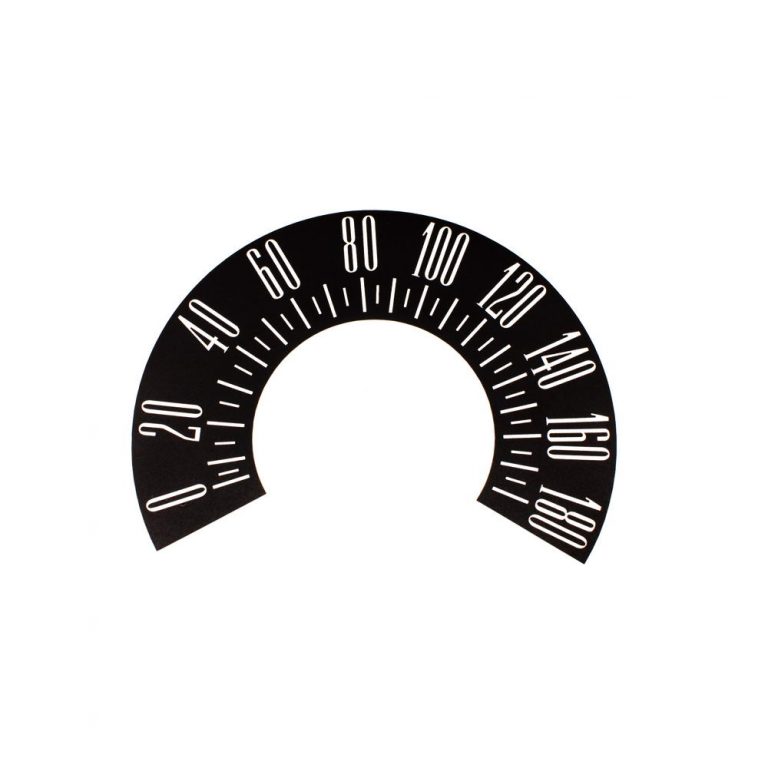 60 Plymouth Valiant Speedometer Face 180 KPH - Premium Dash Decals by ...