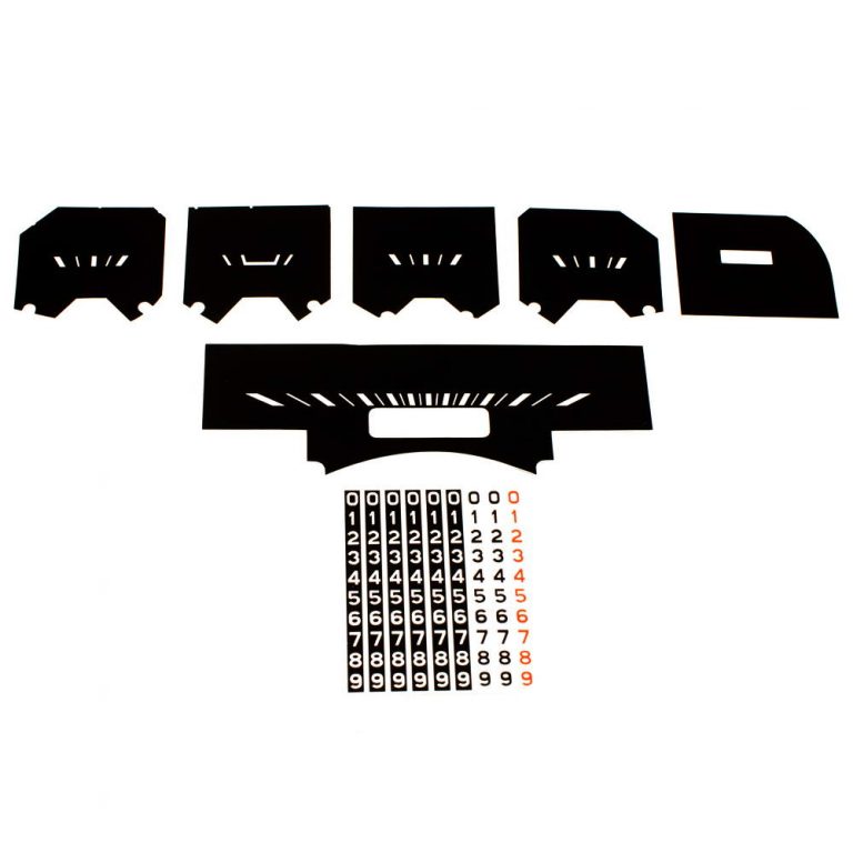 69 - 71 Dodge Truck Dash Decal Kit 100 MPH - Premium Dash Decals by Mr ...