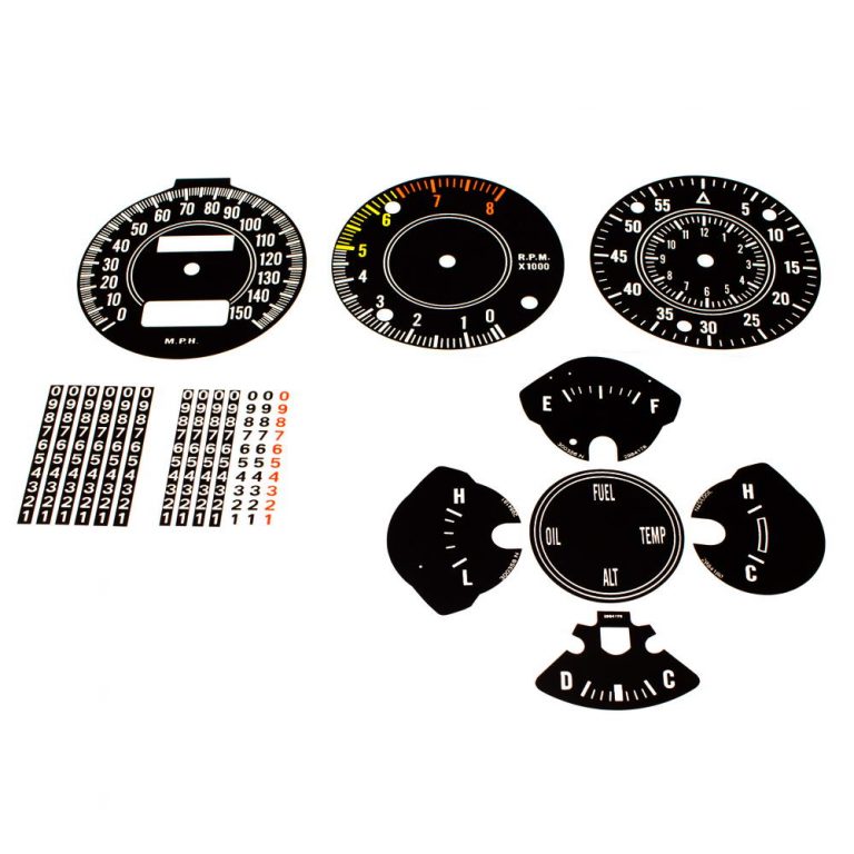 70 - 74 E Body Rallye Dash (Cuda, Challenger AAR T/A Gran Coupe) 70-71 ...